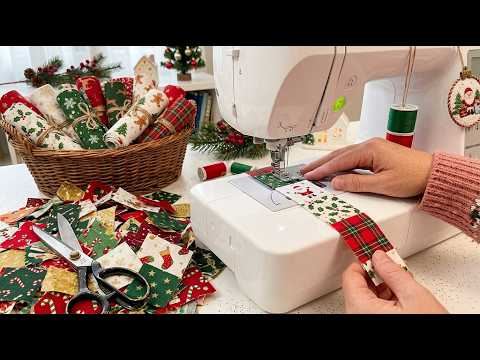 Yılbaşından önce tükensin diye seri dikiyorum! 🎁 Ev için 3 dahiyane fikir