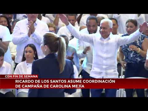 Ricardo de los Santos asume como jefe de campaña de Carolina