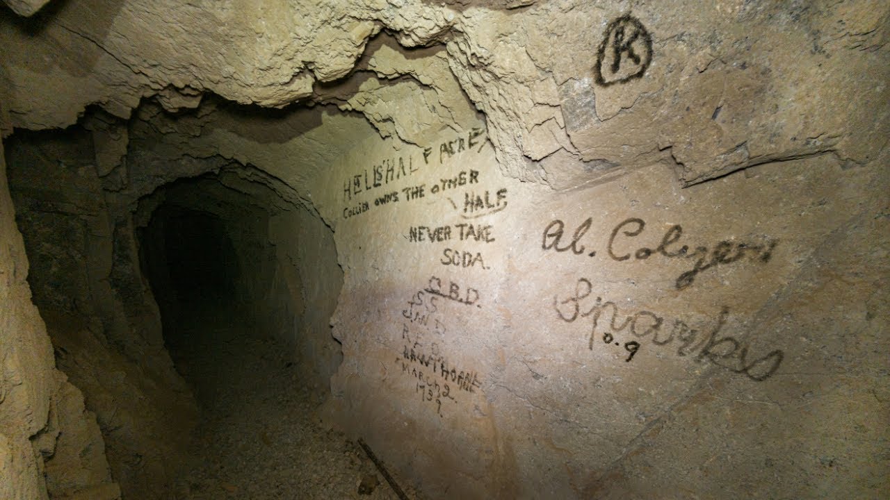 Exploring this Abandoned Silver Mine with Ancient Graffiti - YouTube