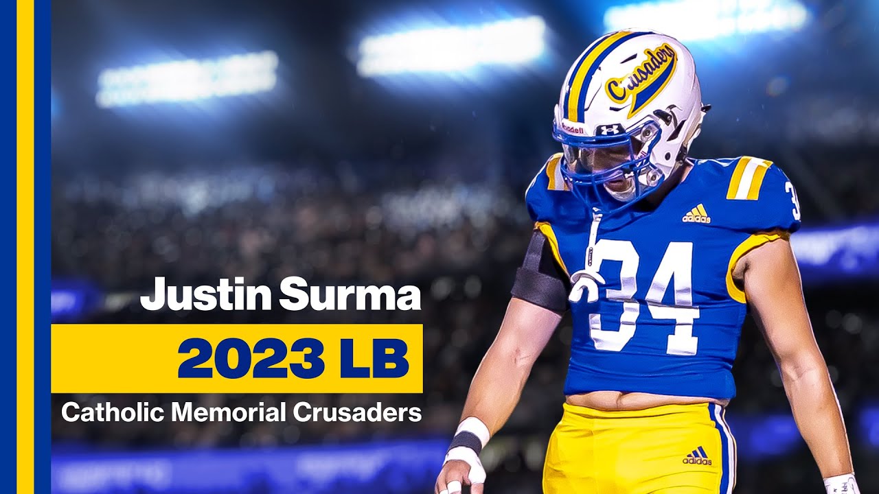 Justin Surma - Senior Season Highlights - YouTube