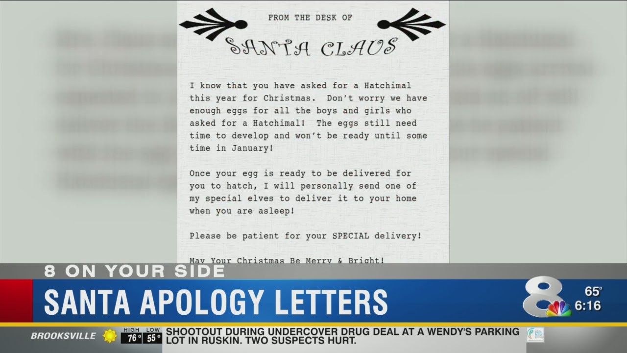 Are "apology letters" from Santa a good idea? - YouTube
