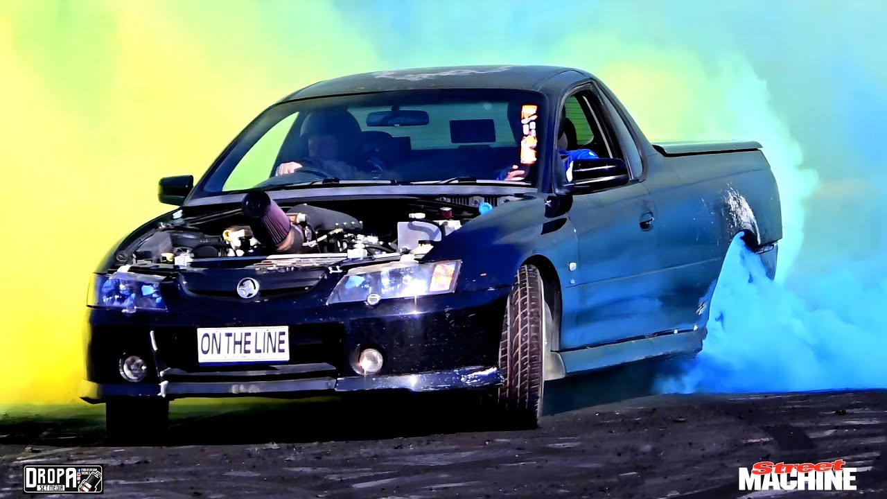 "ON THE LINE" AT RODS OUT - DRAGWAY AT THE BEND - YouTube