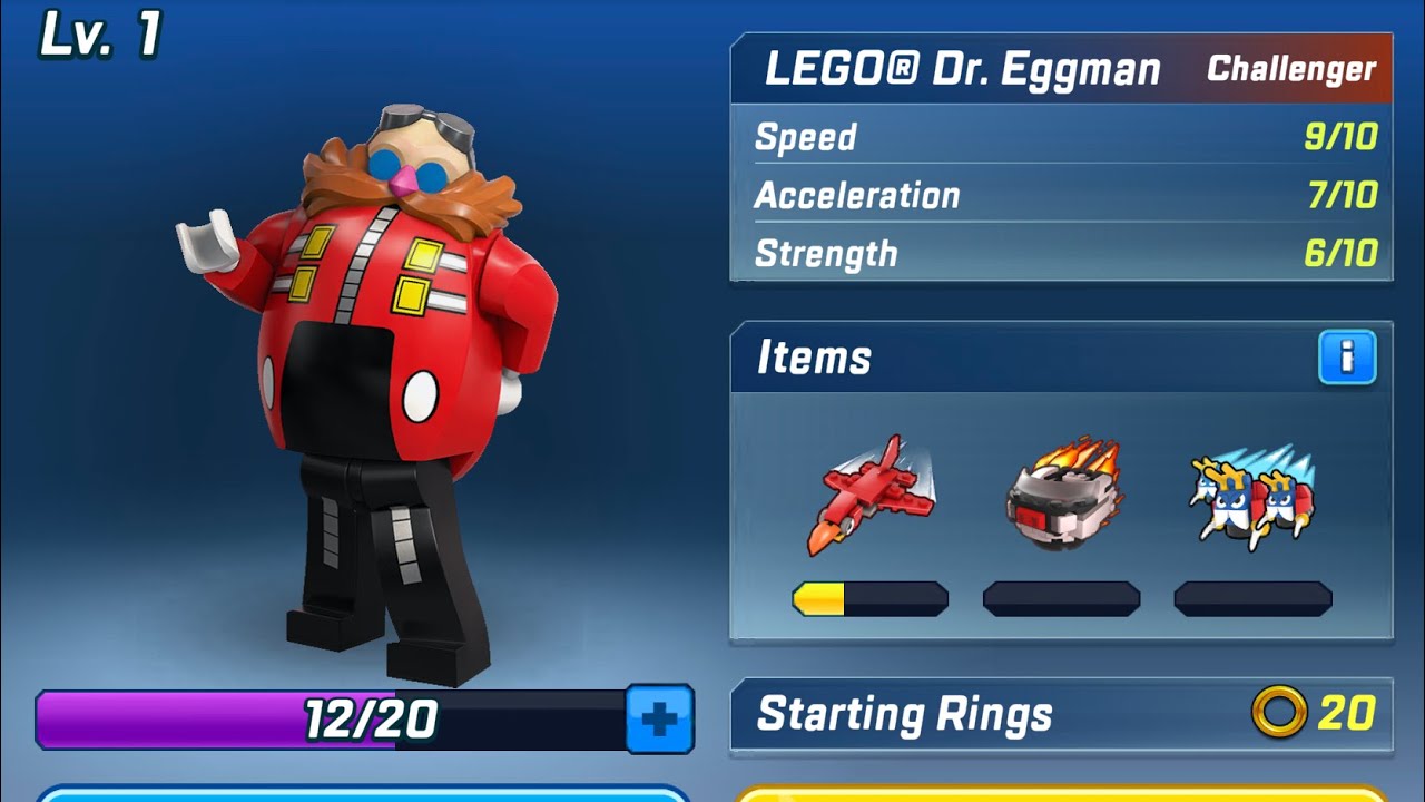 Lego r dr eggman | sonic forces - YouTube