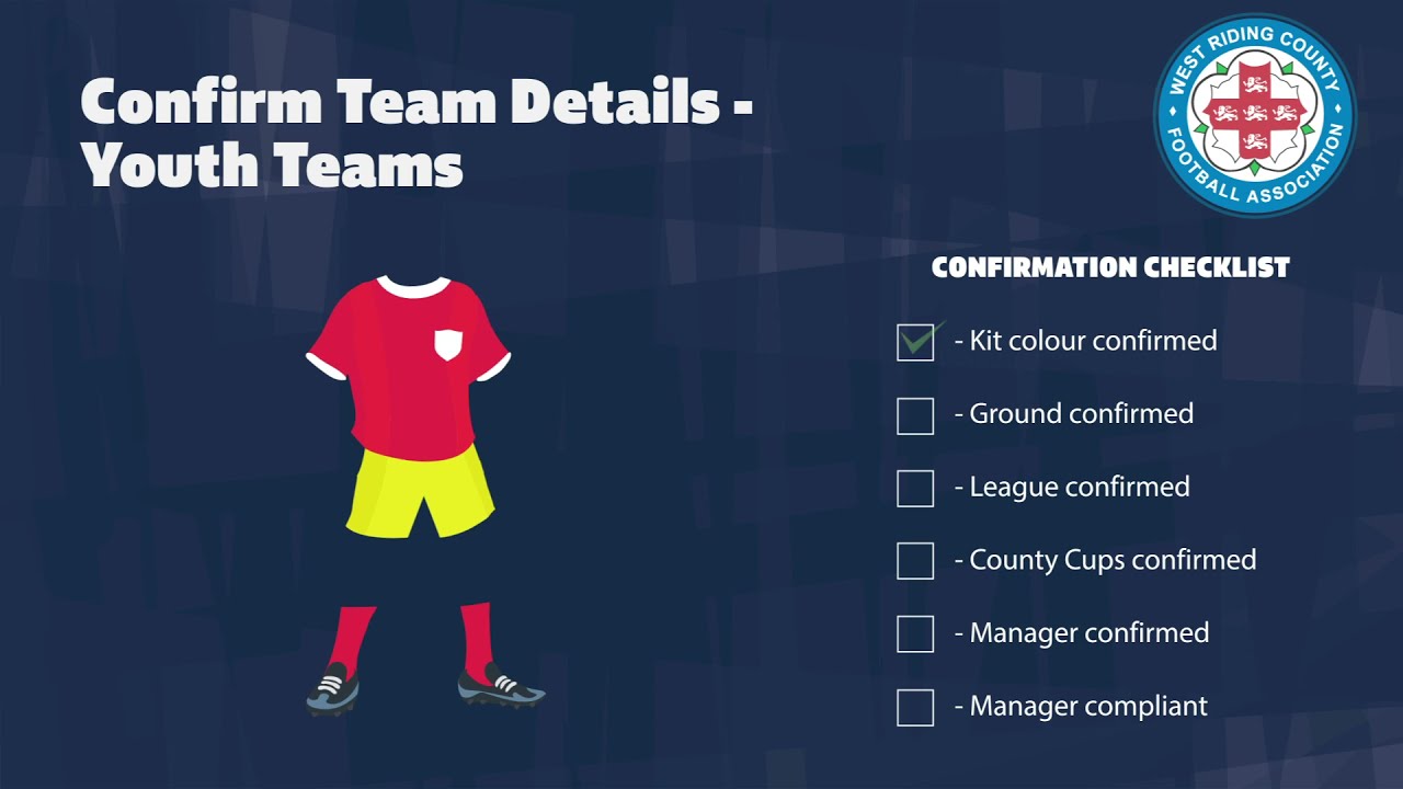 Getting it Right with West Riding FA: Club Affiliation - YouTube