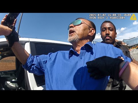 Police Deal With Entitled Airport Uber Driver 