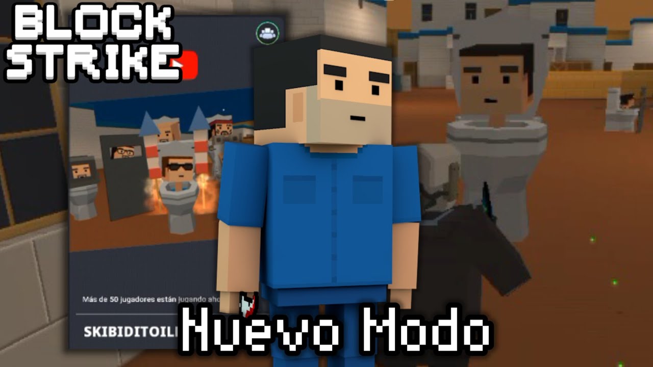 Block Strike | Modo Skibidi Toilet "Raro Pero Muy Divertido" - YouTube