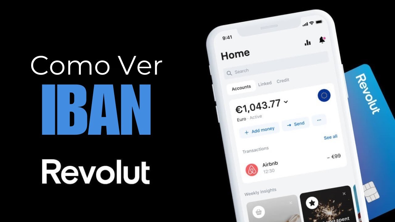 Como saber o IBAN da sua conta Revolut - YouTube