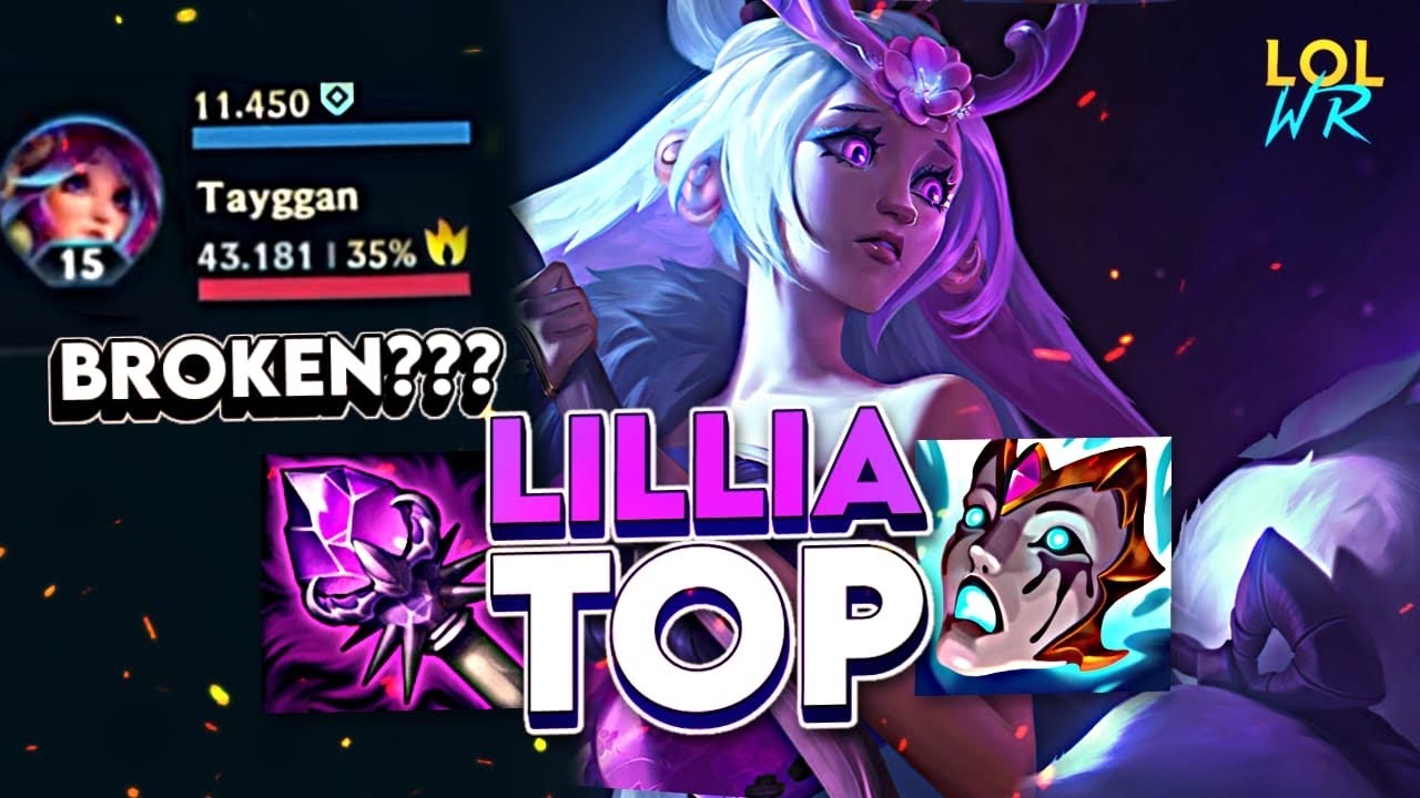 LILIA TOP É SIMPLESMENTE OP | LoL Wild Rift - YouTube
