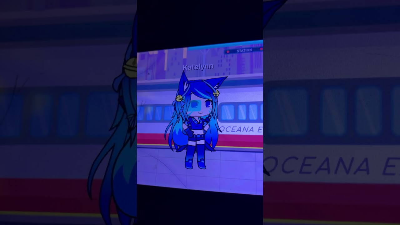 Gacha Life: Katelynn go in the train - YouTube