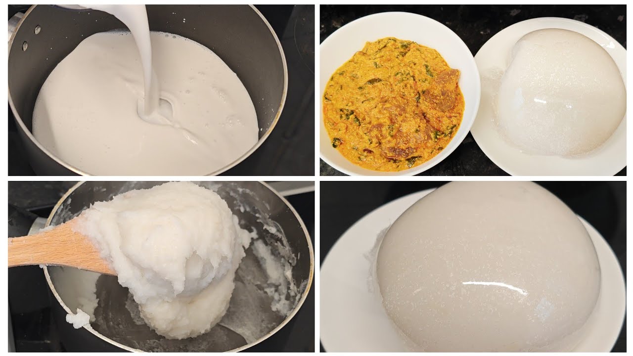 HOW TO MAKE RICE FUFU FROM SCRATCH - YouTube