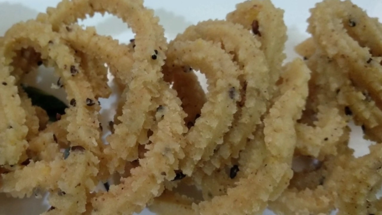 Mullu Murukku recipe from Akshayam's kitchen - YouTube