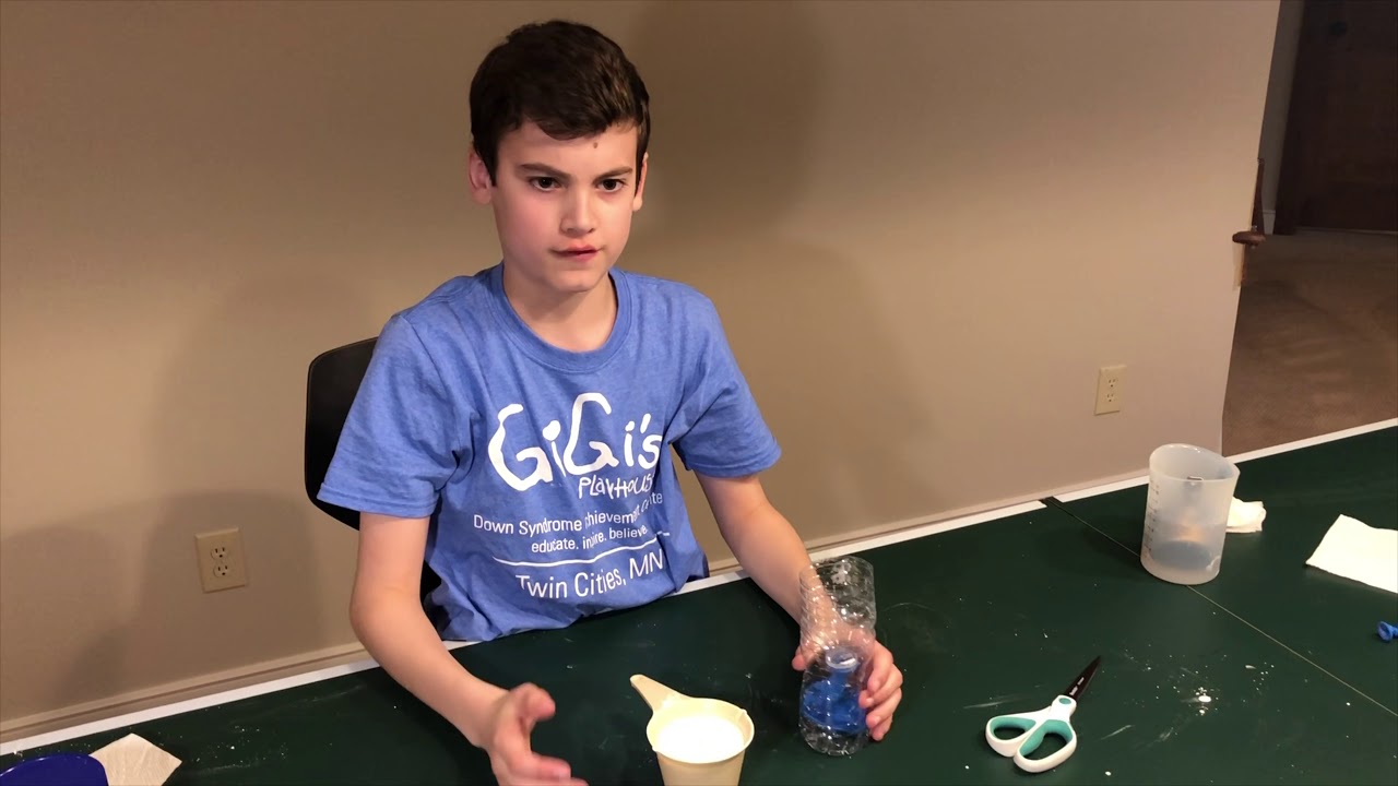Making Oobleck (Magic Mud) stress balls (ages 6-18+) with Owen! - YouTube