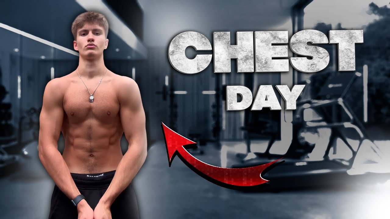The most simple CHEST DAY at home - YouTube