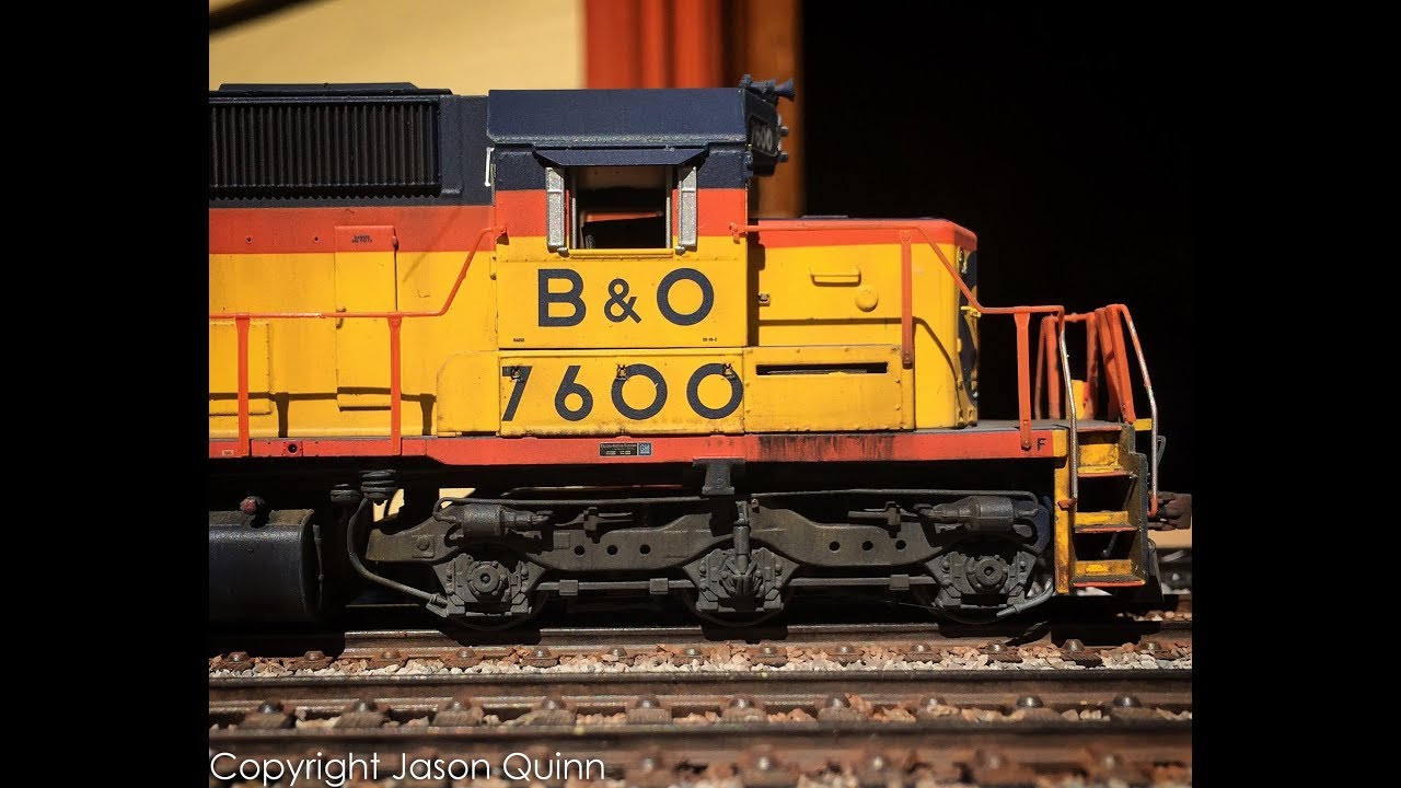 My Chessie system ho scale models. - YouTube