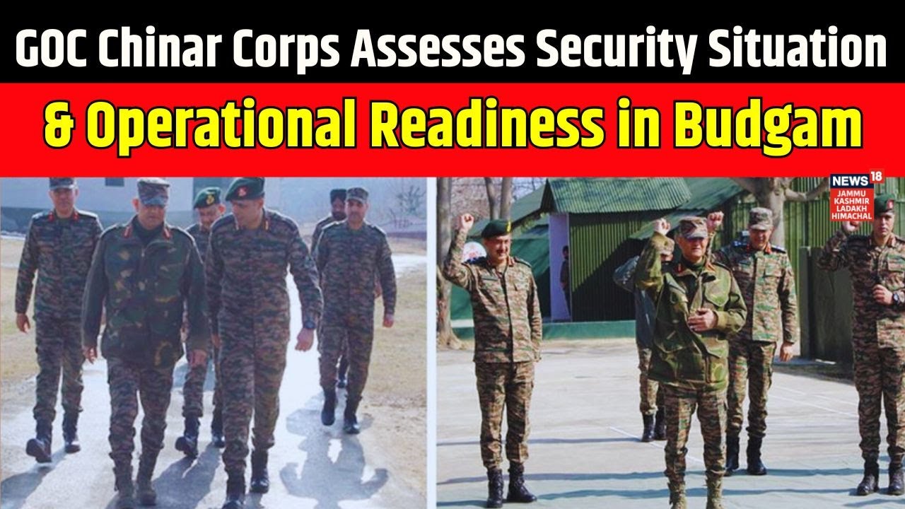 Jammu-Kashmir | GOC Chinar Corps Inspects Counter-Insurgency Units in ...