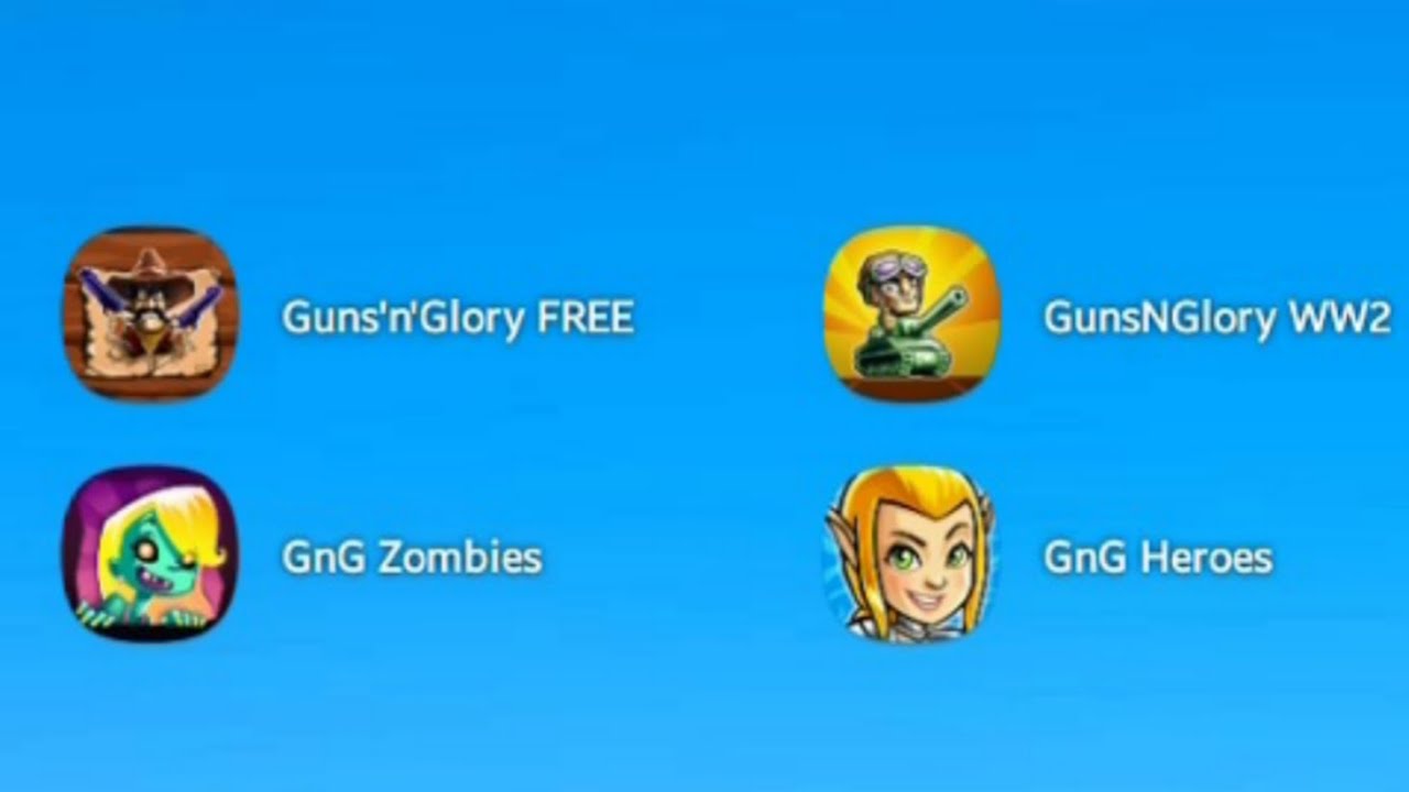 Guns'n'Glory Vs WW2 Vs Zombies Vs Heroes - HandyGames Gameplay ...