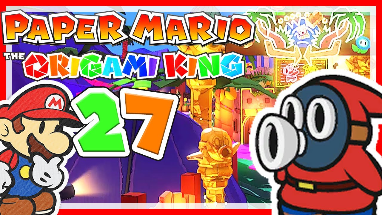 PAPER MARIO: THE ORIGAMI KING # 27 👑 Cham City ist jetzt Snif City ...