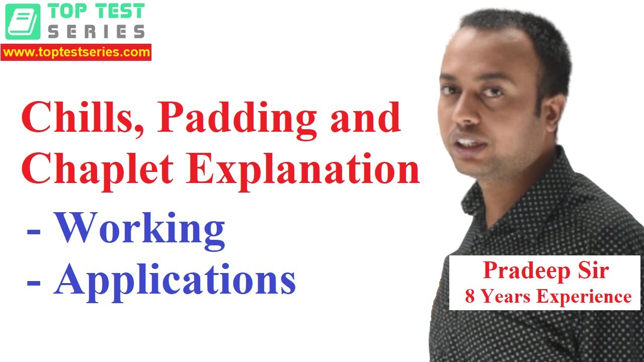 Chills, Padding and Chaplet Explanation in Hindi, Working, Applications ...
