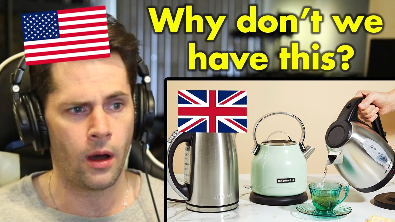 American Reacts to Electric Kettles - YouTube