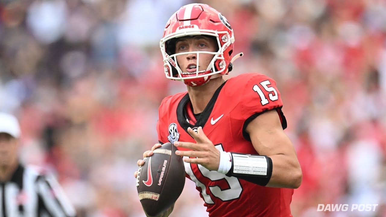 NFL Draft Experts Have New Opinions on UGA Football Quarterback Carson ...