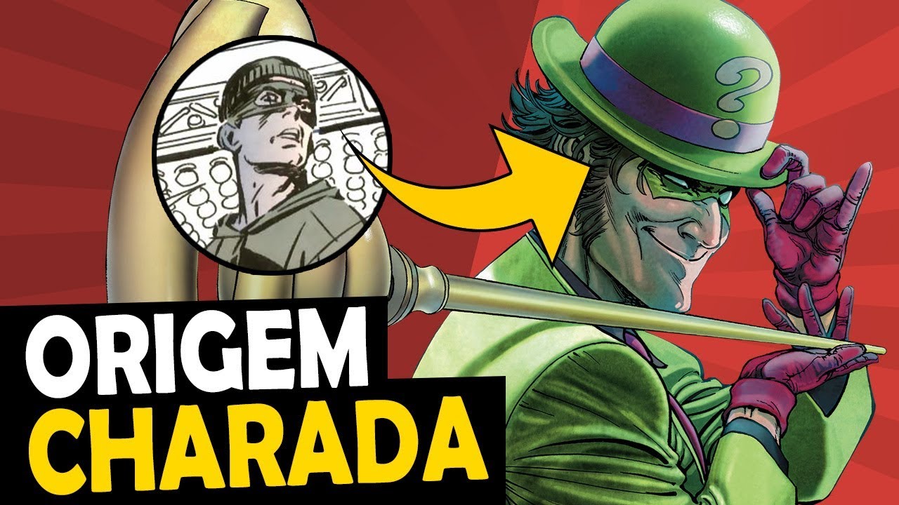 A ORIGEM DO CHARADA | VILÕES DO BATMAN - YouTube