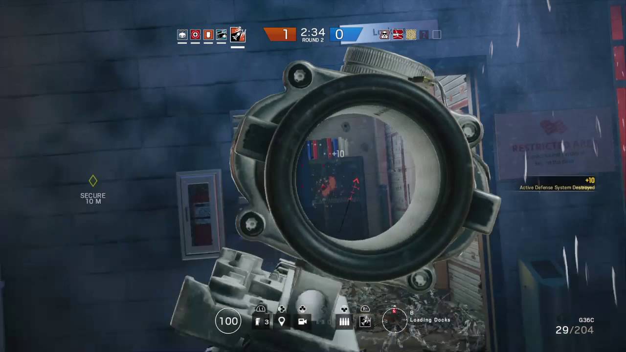 Tom Clancy's Rainbow Six® Siege | The ACog sight part 2 of 2 - YouTube