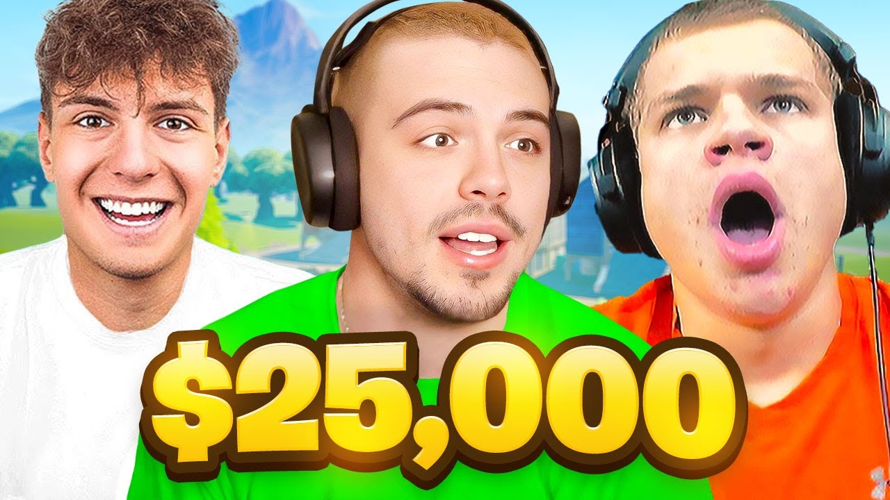 FAZE ADAPT PLAYS $25,000 FORTNITE TOURNEY - YouTube