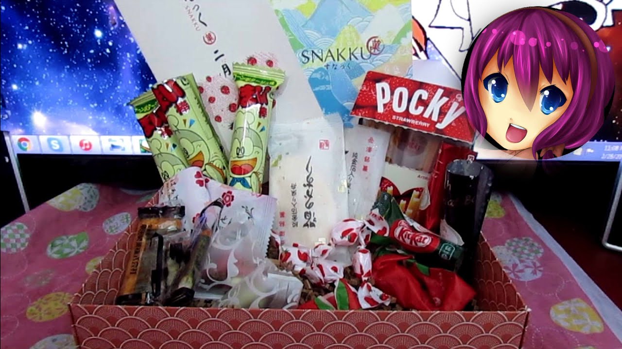 Snakku Unboxing (Feb 2016) Traditional Treats from Japan! - YouTube