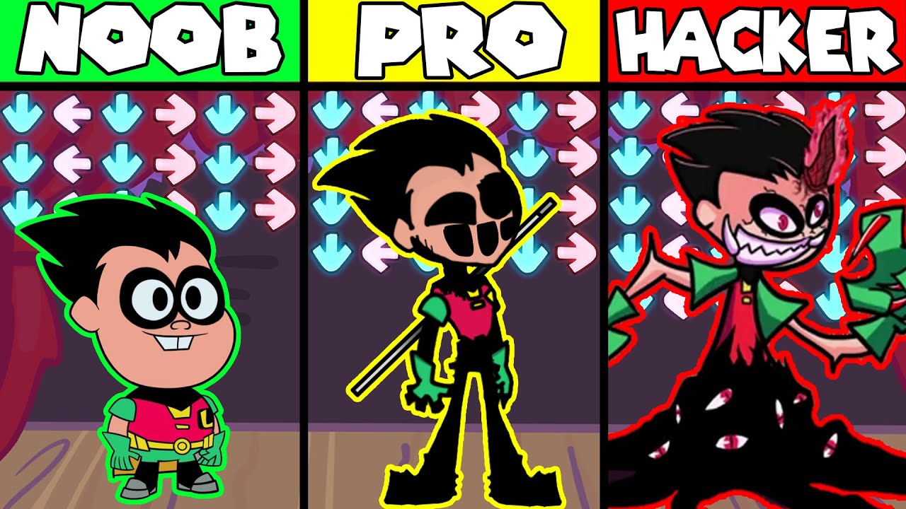 FNF Character Test | Gameplay VS Playground | VS Corrupted Robin - YouTube