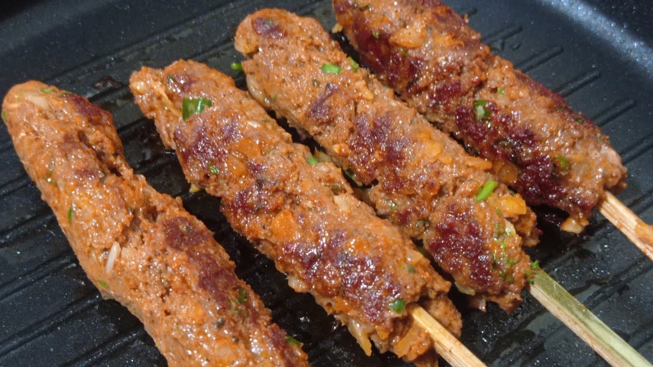 Sheek kebab (Bangalore style) - YouTube