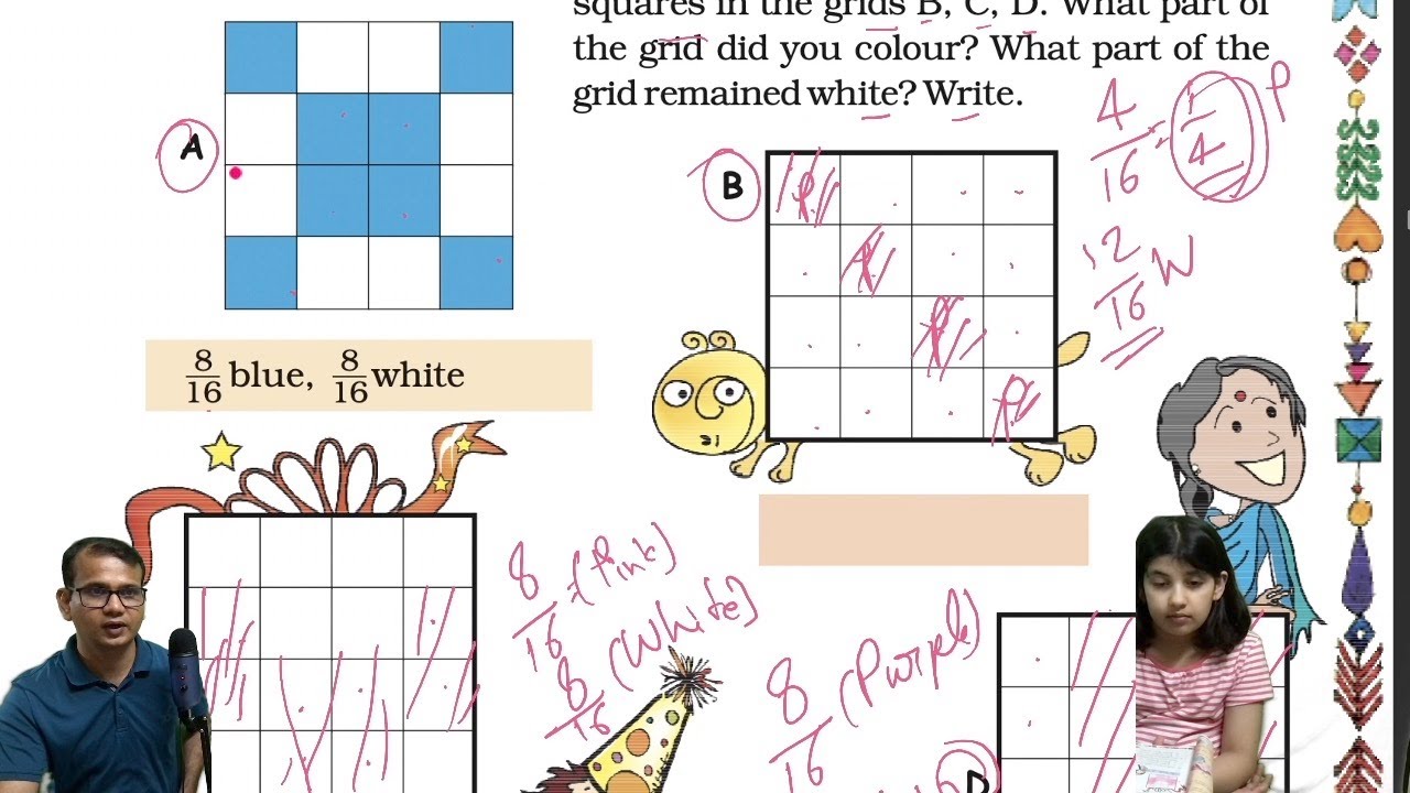 NCERT Class 5 Maths Chapter 4 II Parts and Wholes II Page 57 II Math ...