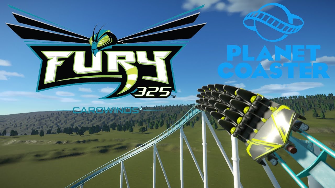 Fury 325 POV [Planet Coaster] - YouTube