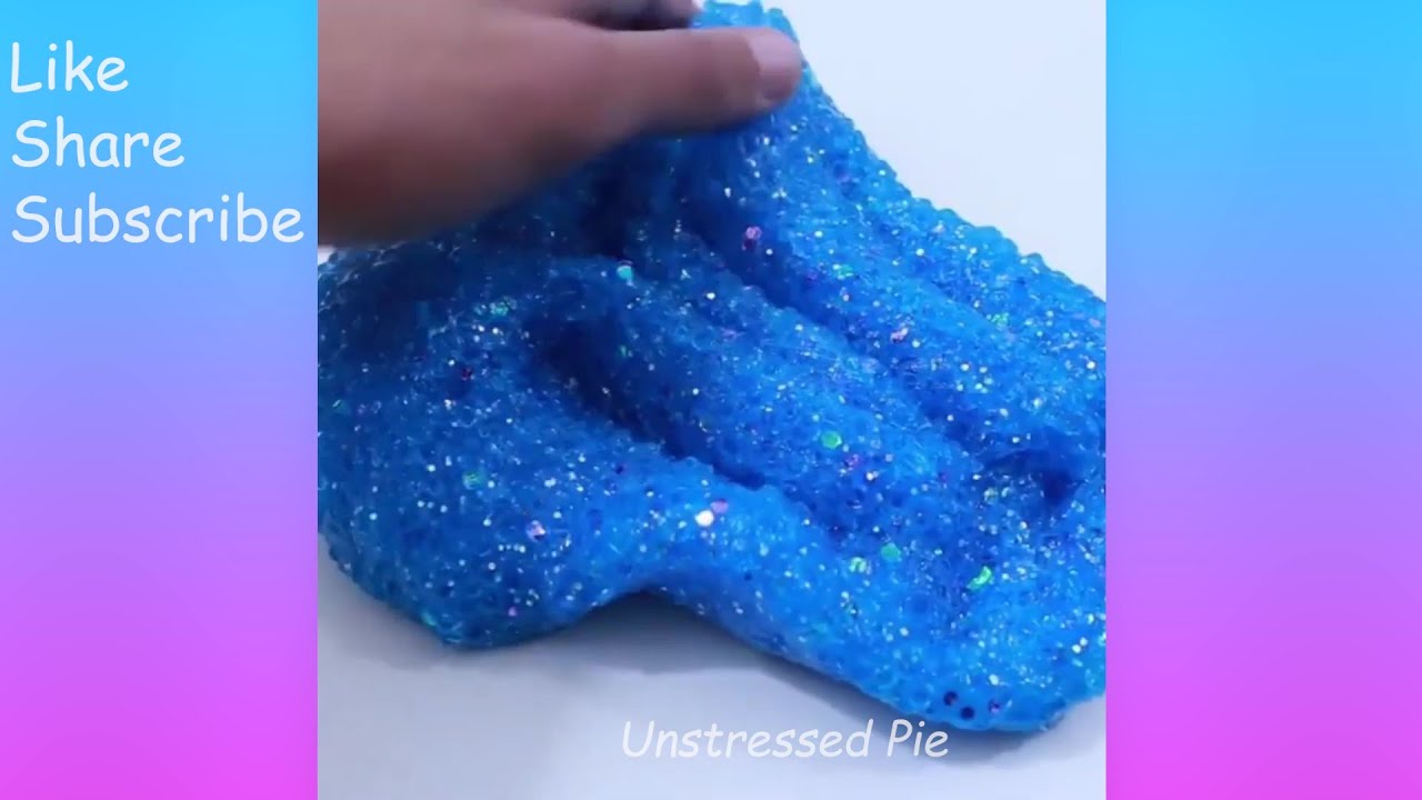 The Most Satisfying Slime Asmr Crunchy Slime Compilation Youtube
