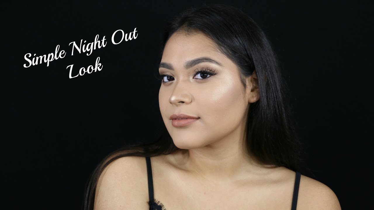 Simple Night Out Look - YouTube