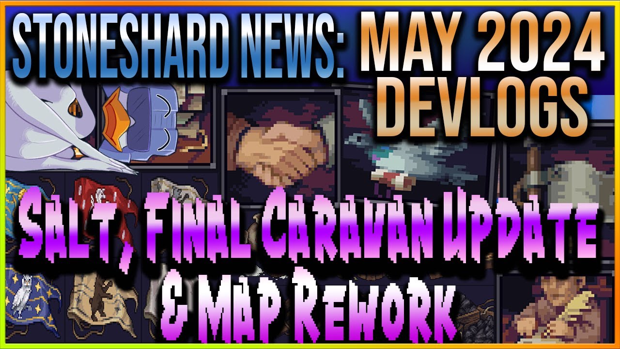 Stoneshard News - May '24 Devlogs - Salt, Doves & Map Rework - YouTube