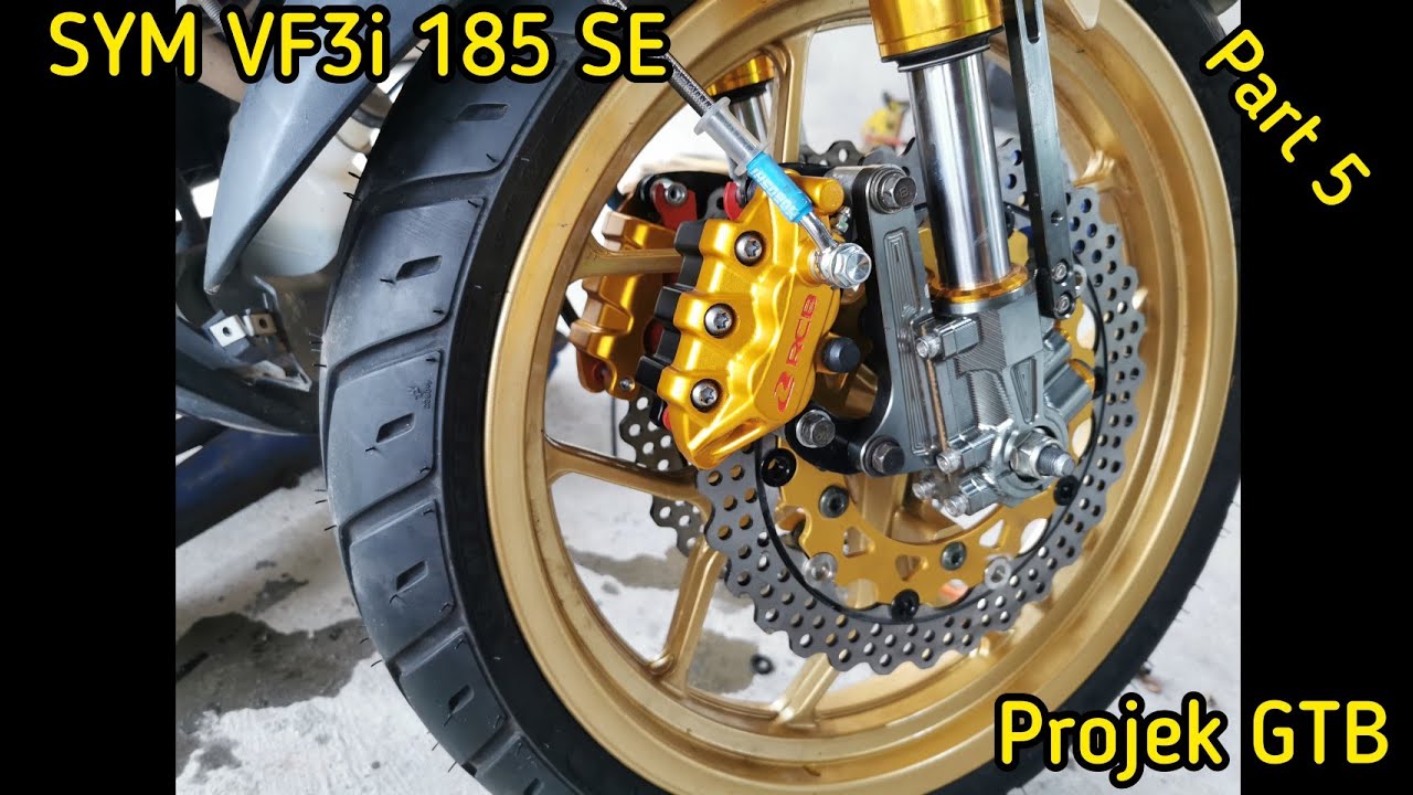 Sym VF3i SE Projek GTB part 5 - YouTube