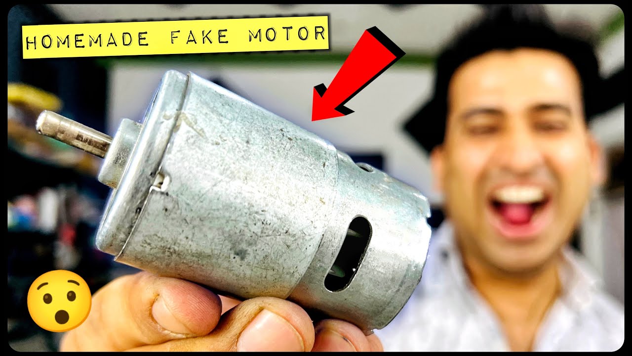 O Bhai Ghar Par Banaya Fake 775 Motor 😯Kaam Karega Kya? 😳 - YouTube