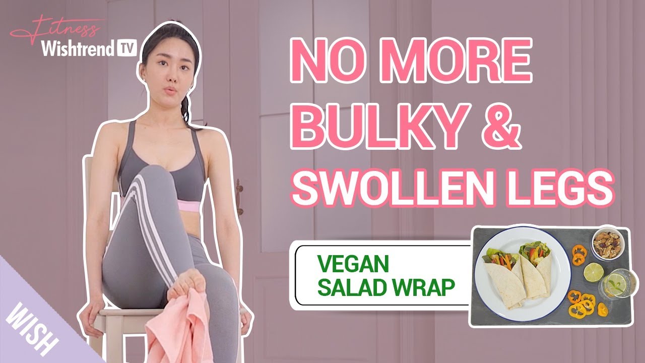 10 Minute Routine to Slim Down Bulky & Swollen Ankles & Legs | Relieve ...