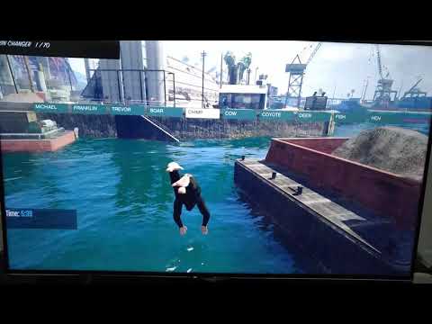 GTA 5-Maymun ile Motora Binme, Hapishane, Su Altı Canlıları