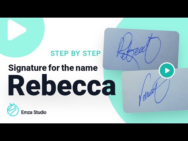 Rebecca Signature