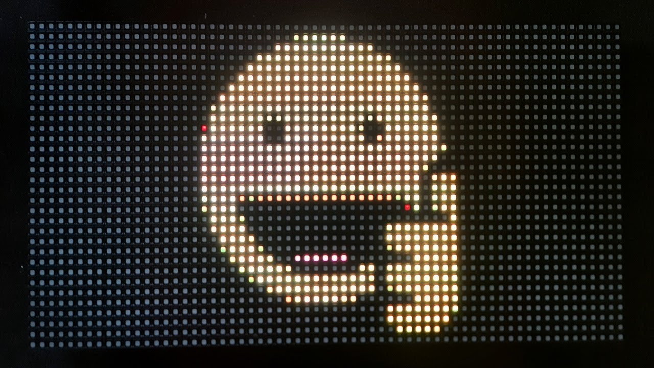 LED Matrix display connected via Bluetooth to display Smileys/Emojis ...