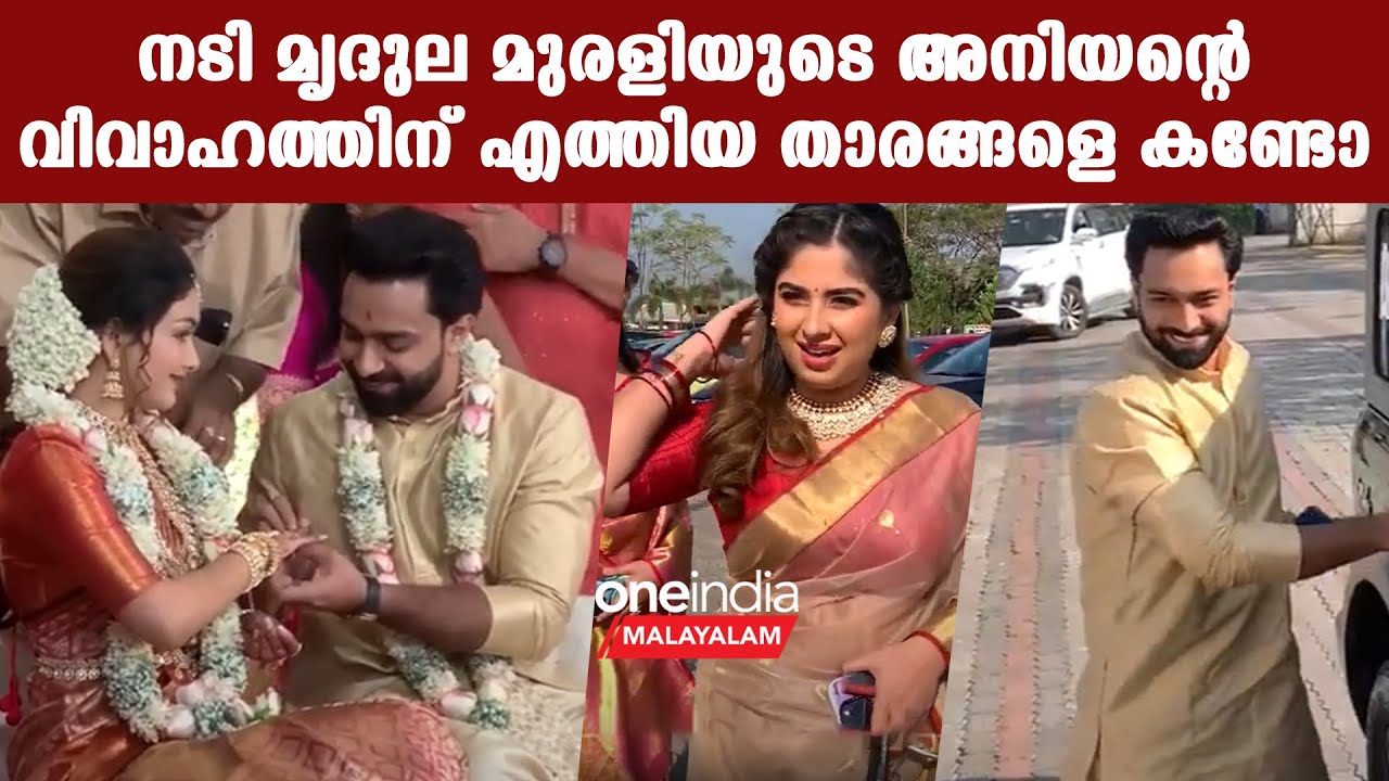 Mridula Murali Brother Wedding: നടി മൃദുല മുരളിയുടെ അനിയൻ്റെ ...