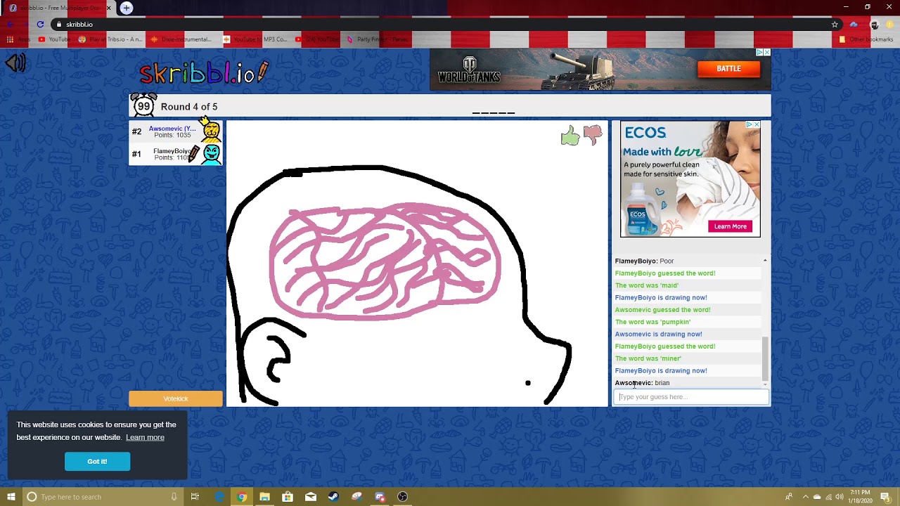 skribble.io - YouTube