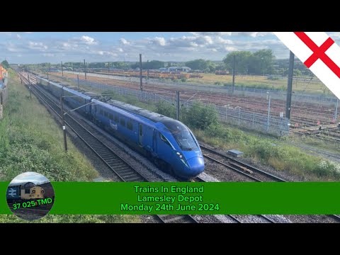 Trains In England: Lamesley Depot | Monday 24th June 2024 - YouTube