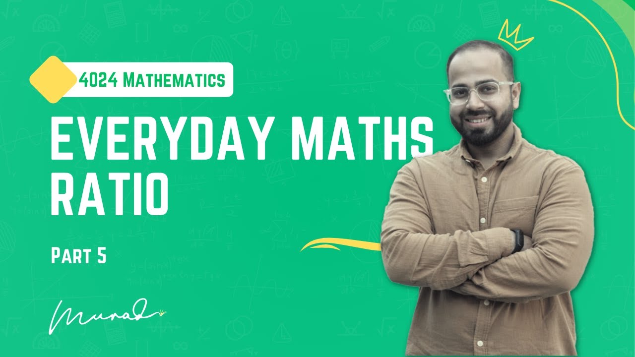 Ratio | Everyday Maths | O levels Maths 4024 - YouTube