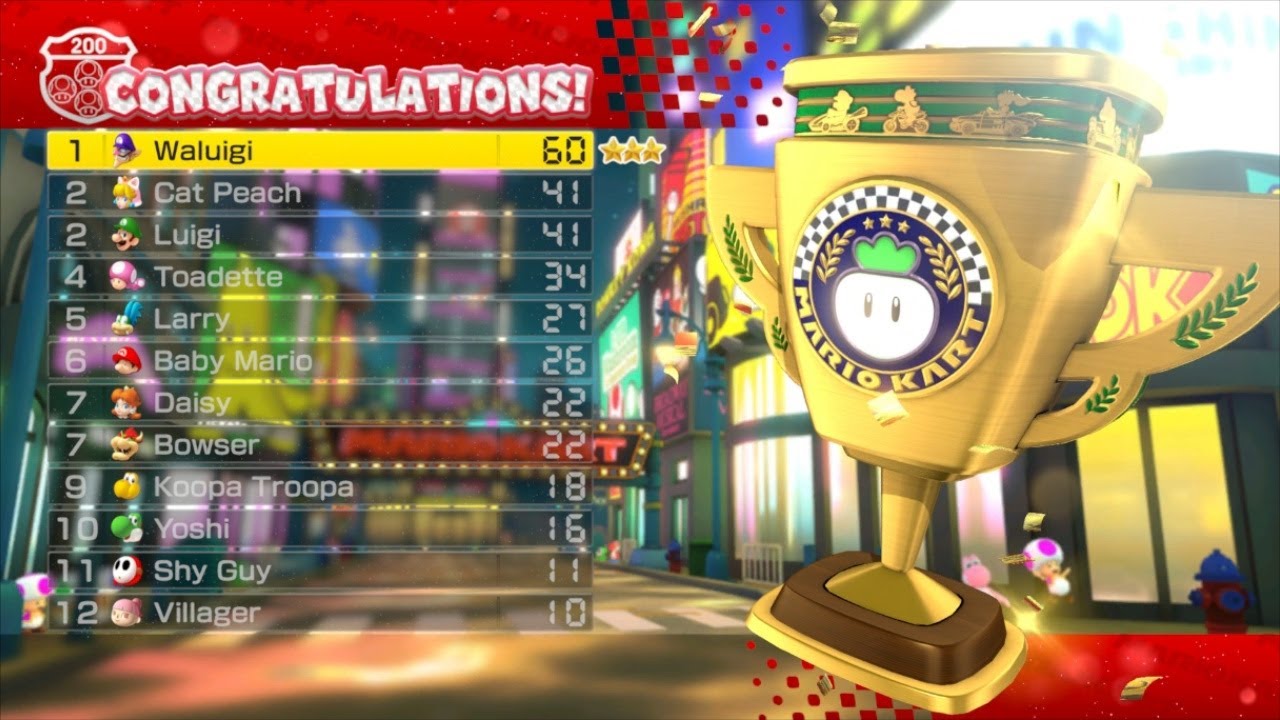 Mario Kart 8 Deluxe - 200cc - Turnip Cup (DLC) - YouTube
