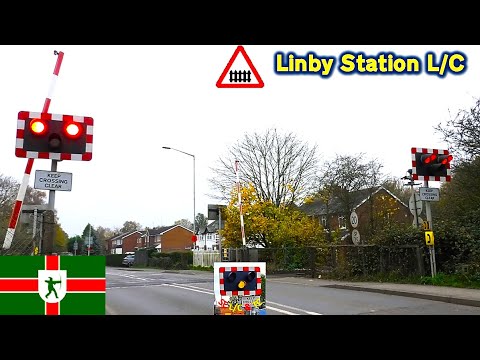 Linby Level Crossing, Nottinghamshire - YouTube