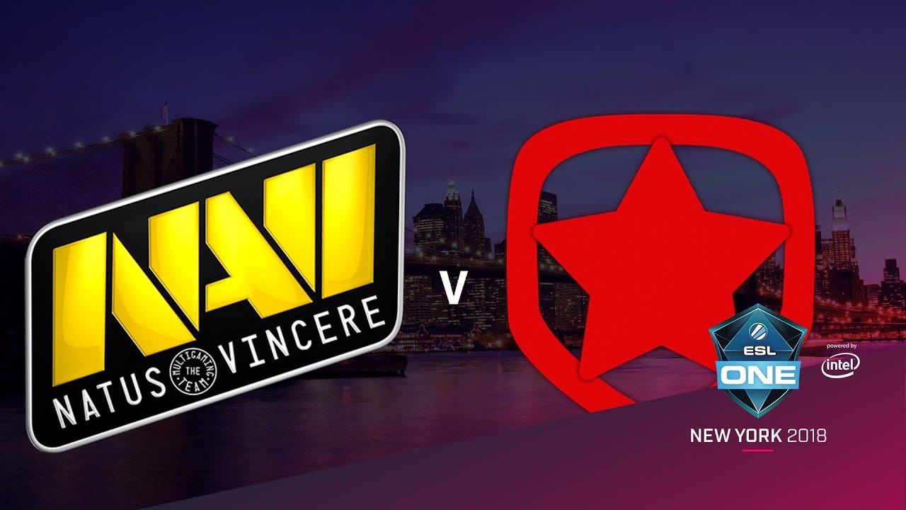 Na`Vi vs Gambit - ESL One NY 2018 - map1 - de_nuke [ceh9, CrystalMay ...