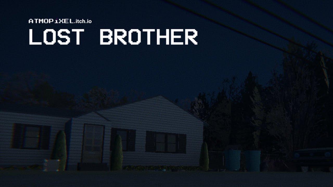 Lost Brother - Playthrough (PSX-style horror game) - YouTube