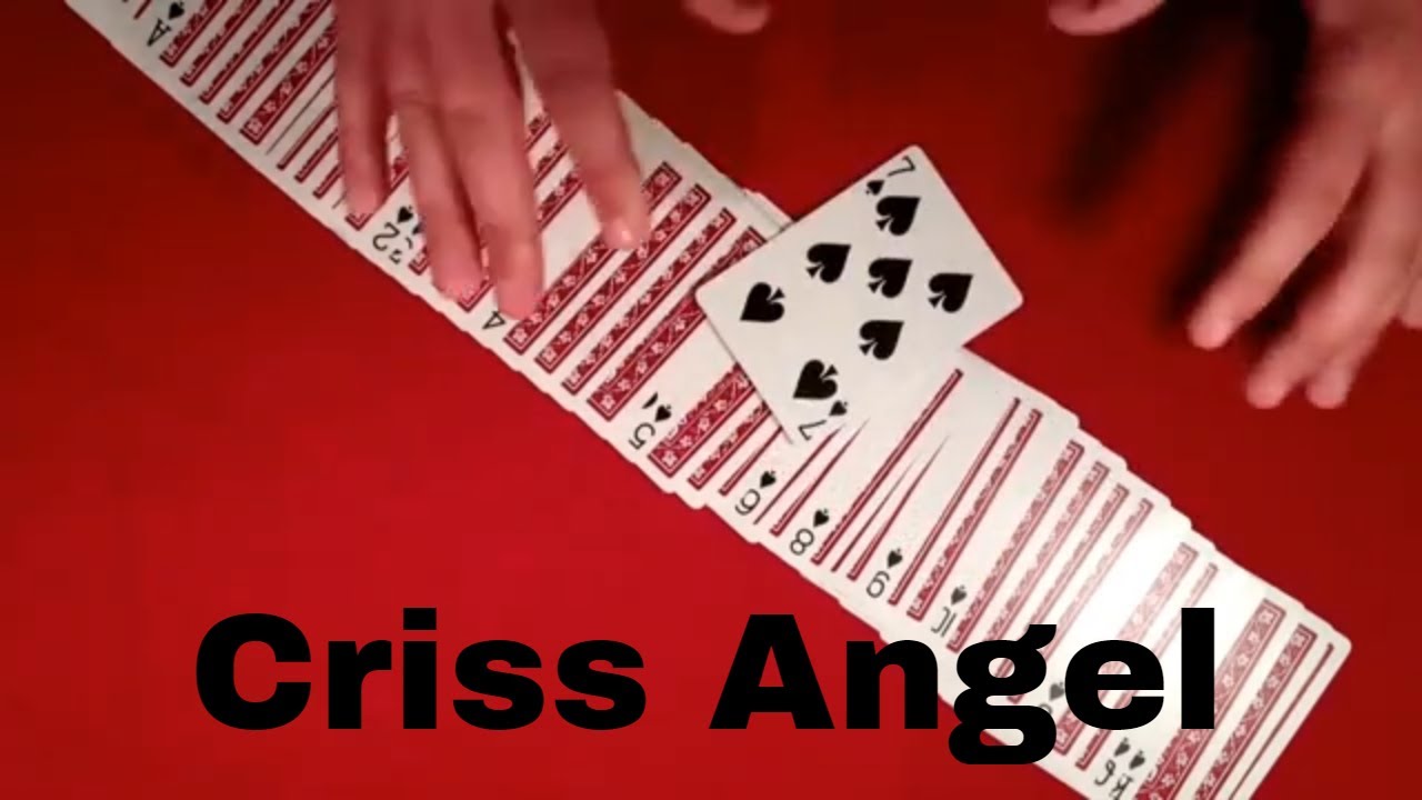 Chris Angel Card Trick Revealed Youtube